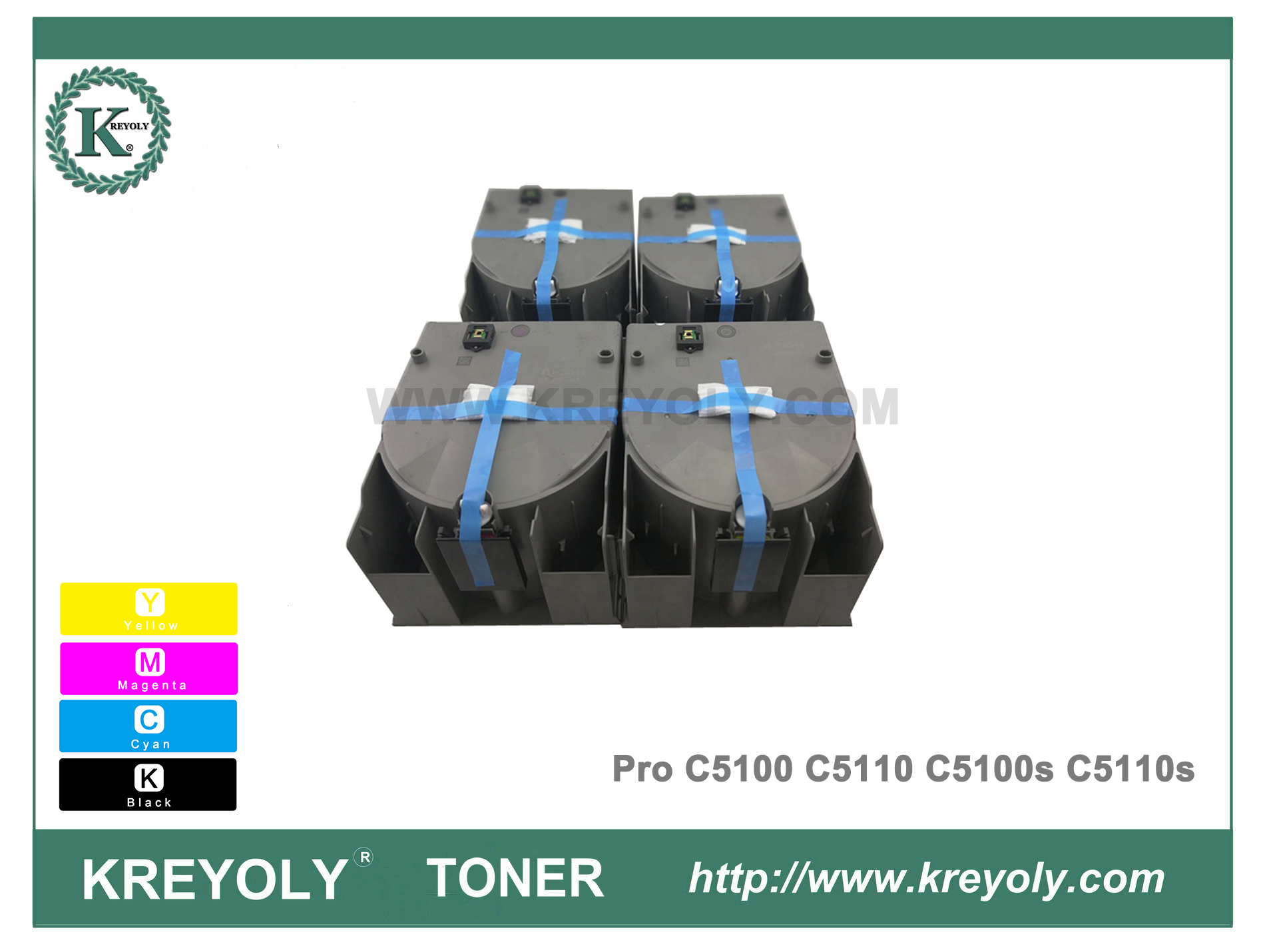 Compatible Toner for Ricoh Pro C5100 C5110 5100 5110 C5100s C5110s ...